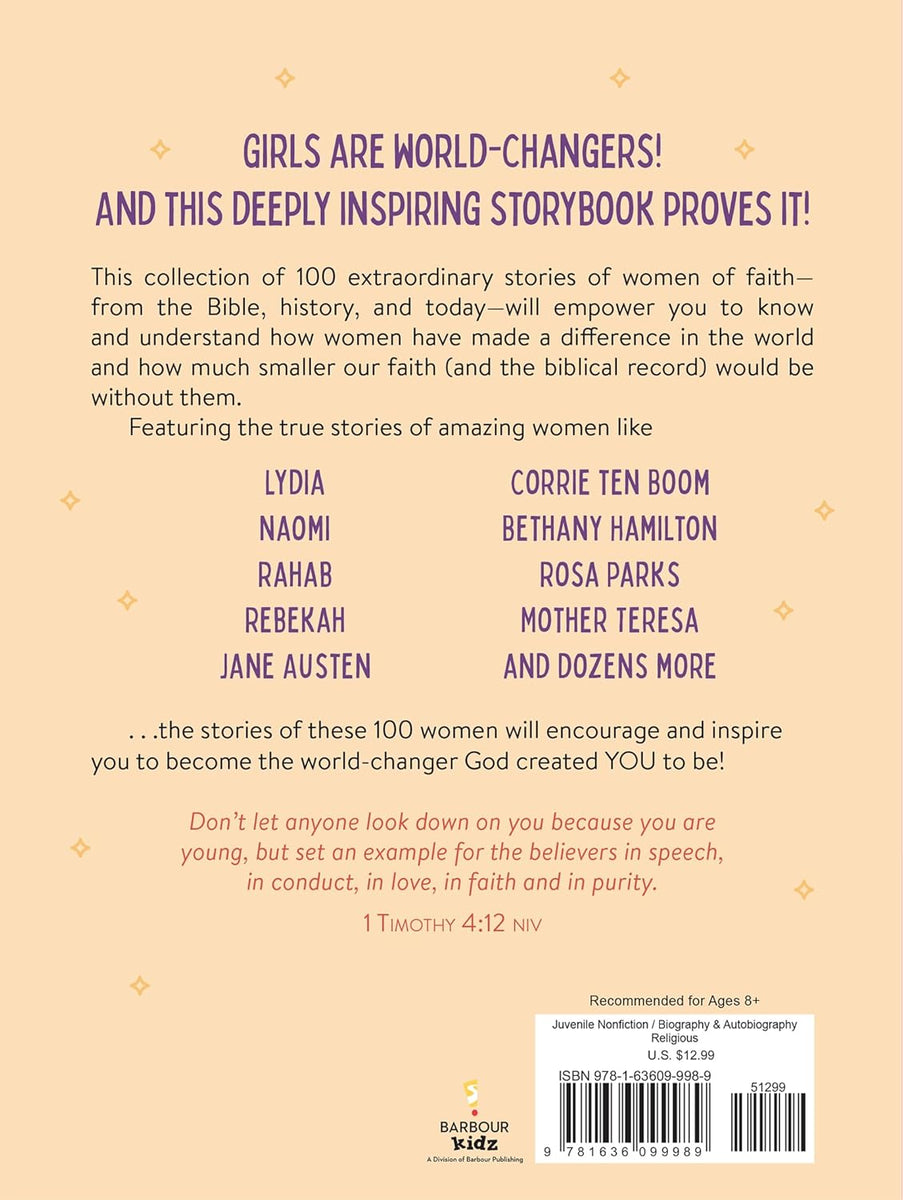 100 Extraordinary Stories for Courageous Girls – CLC Canada