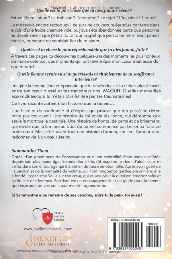 La Splendeur au lieu des Cendres – CLC Canada